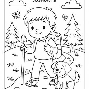 CHRISTIAN COLORING KIDS - Etsy