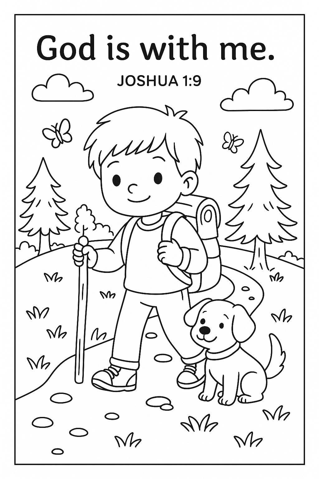CHRISTIAN COLORING KIDS - Etsy