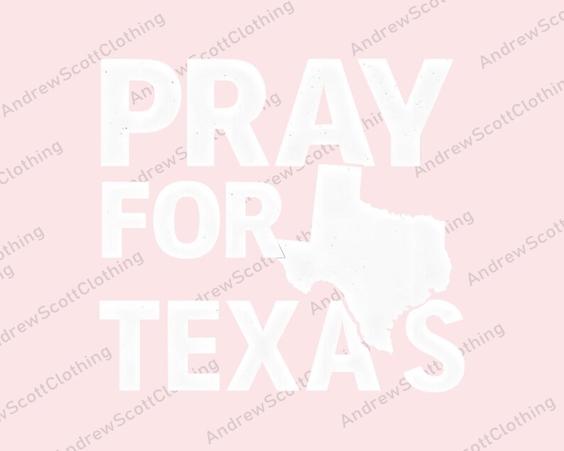 Pray for Texas PNG, Bold Texas Map Faith Design, Minimalist Christian ...