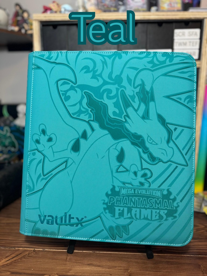 Phantasmal Flames - Custom Pokemon Binder - Etsy