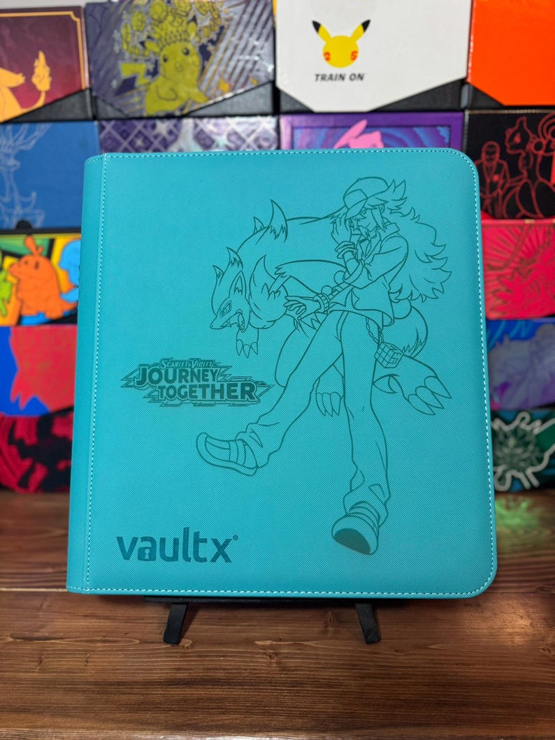 Journey Together - Custom Pokemon 12-pocket Vaultx Binder - Etsy New Zealand
