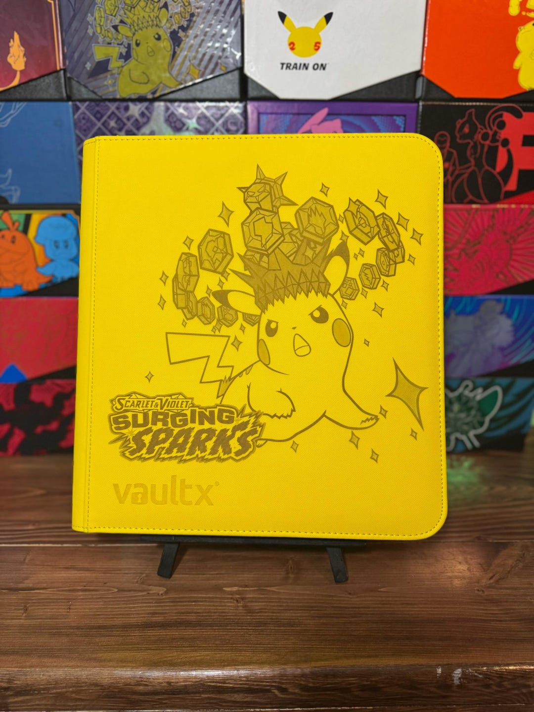 Surging Sparks - Custom Pokemon Binder - Etsy