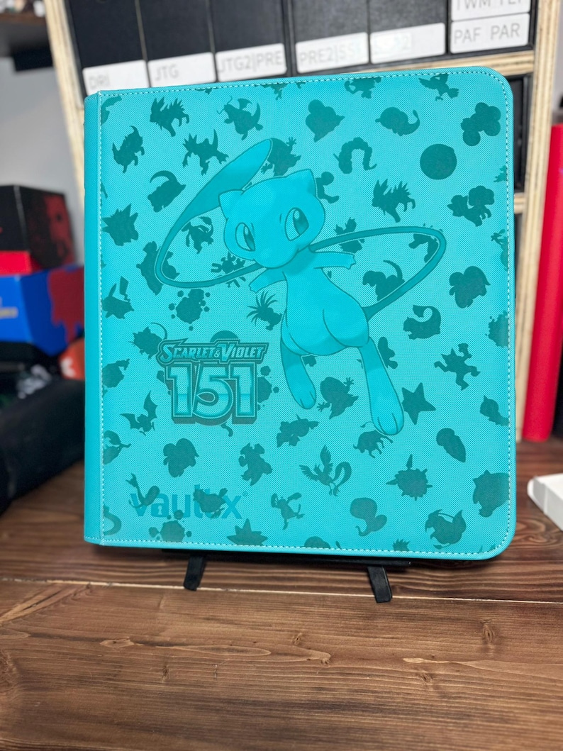 151 - Custom Pokemon Binder - Etsy