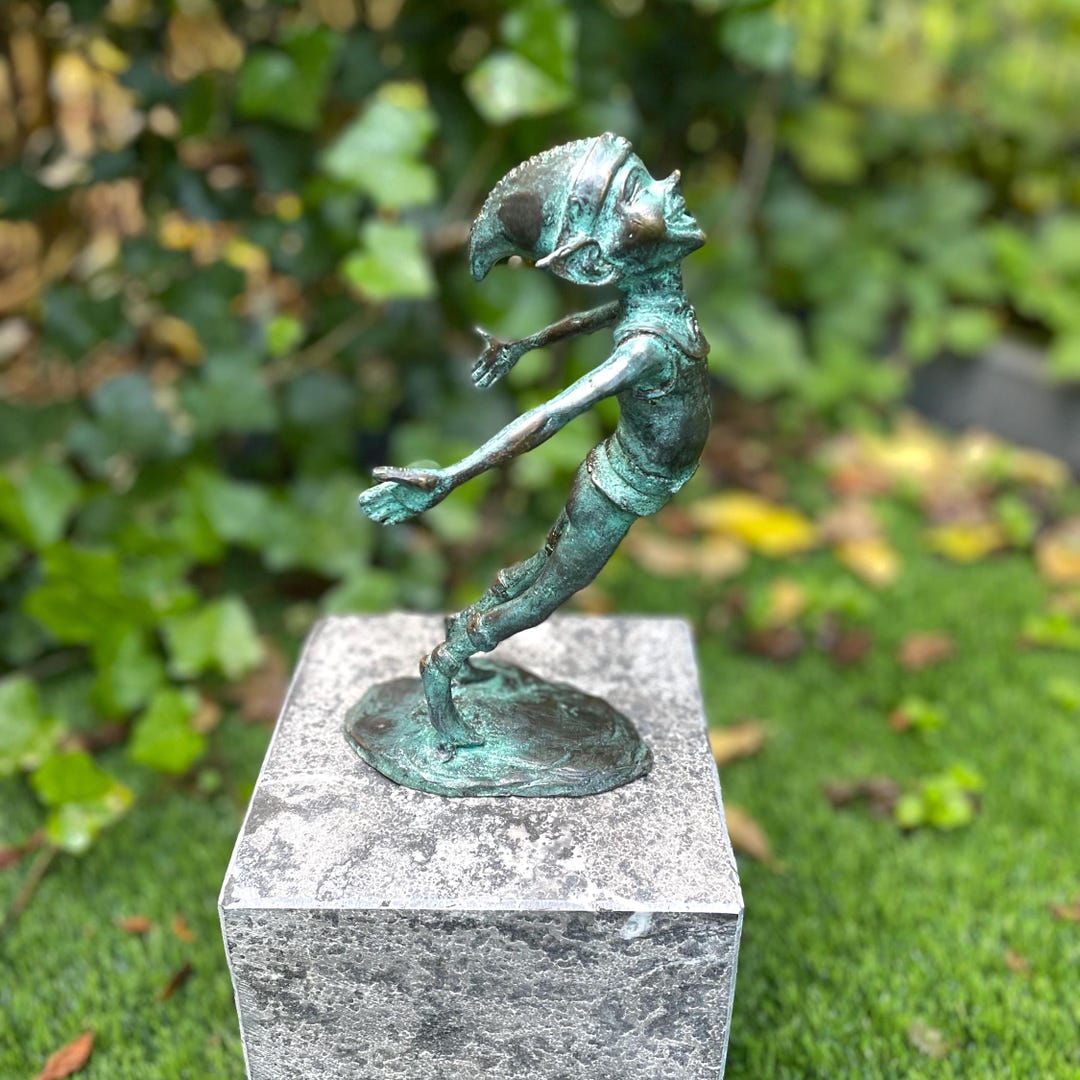 Pixie Bronze Statue – Bronze Sculpture - Home Decor - Fantasy Statue ...