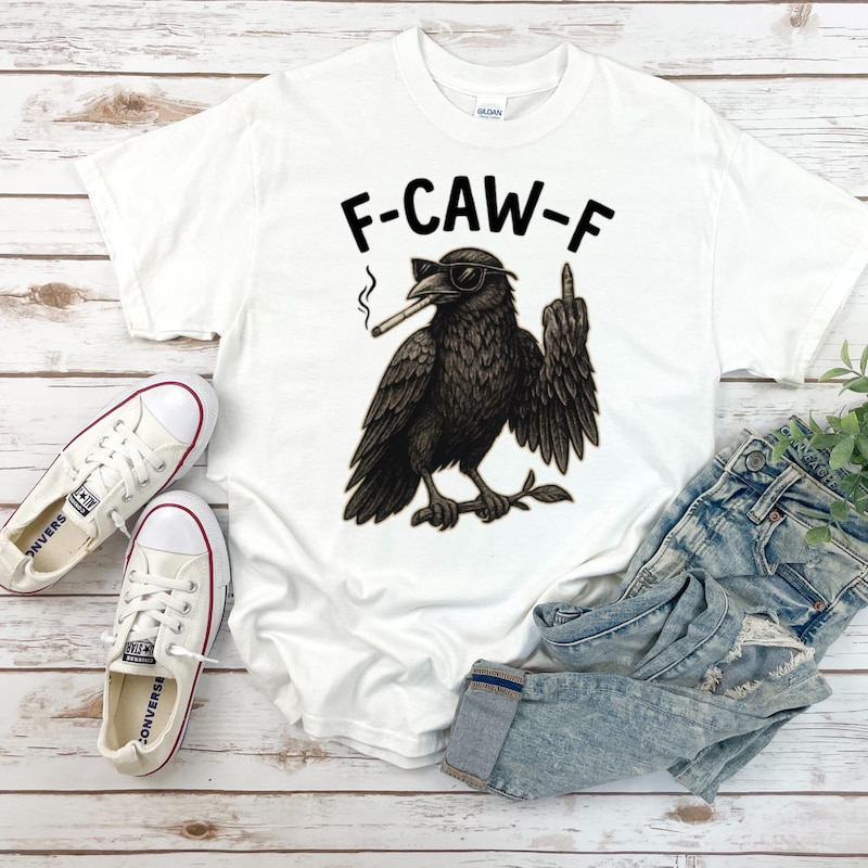 F Caw F T Shirt - Etsy