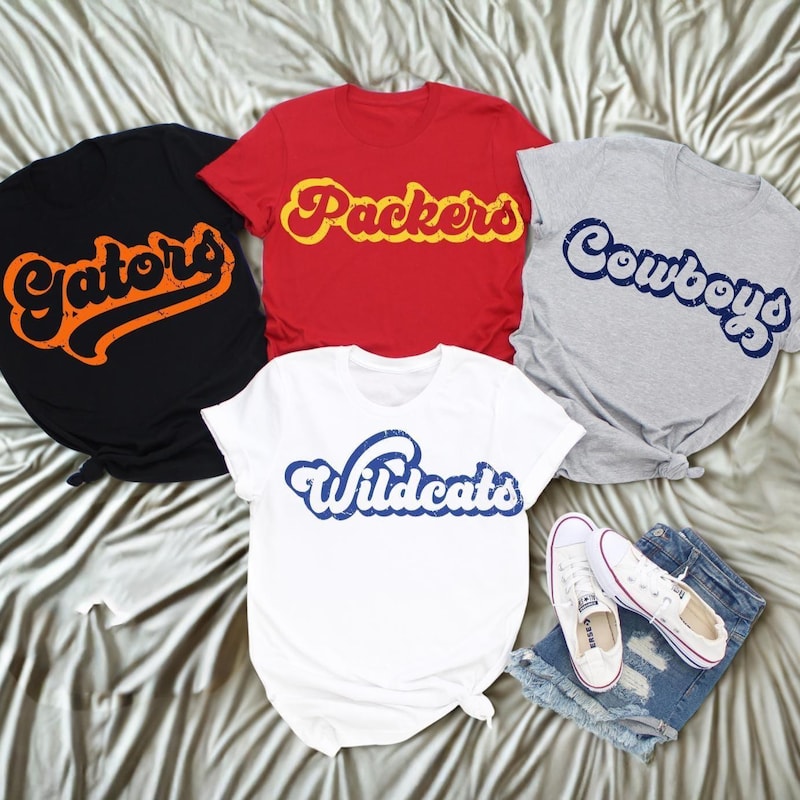 Team Spirit Shirts - Etsy