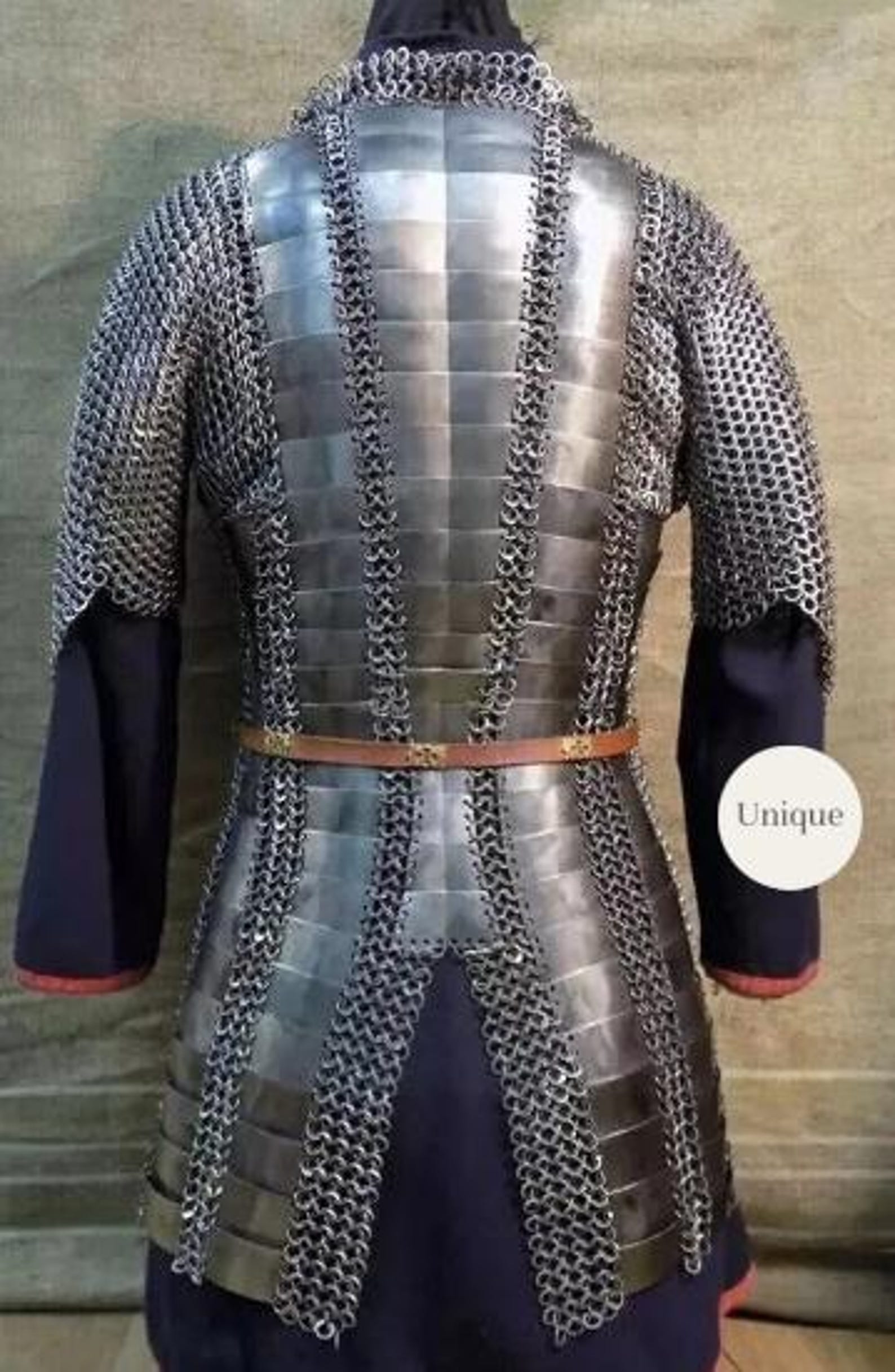 Medieval Full Body Plate Armour Chainmail Armor Lamellar Armor - Etsy