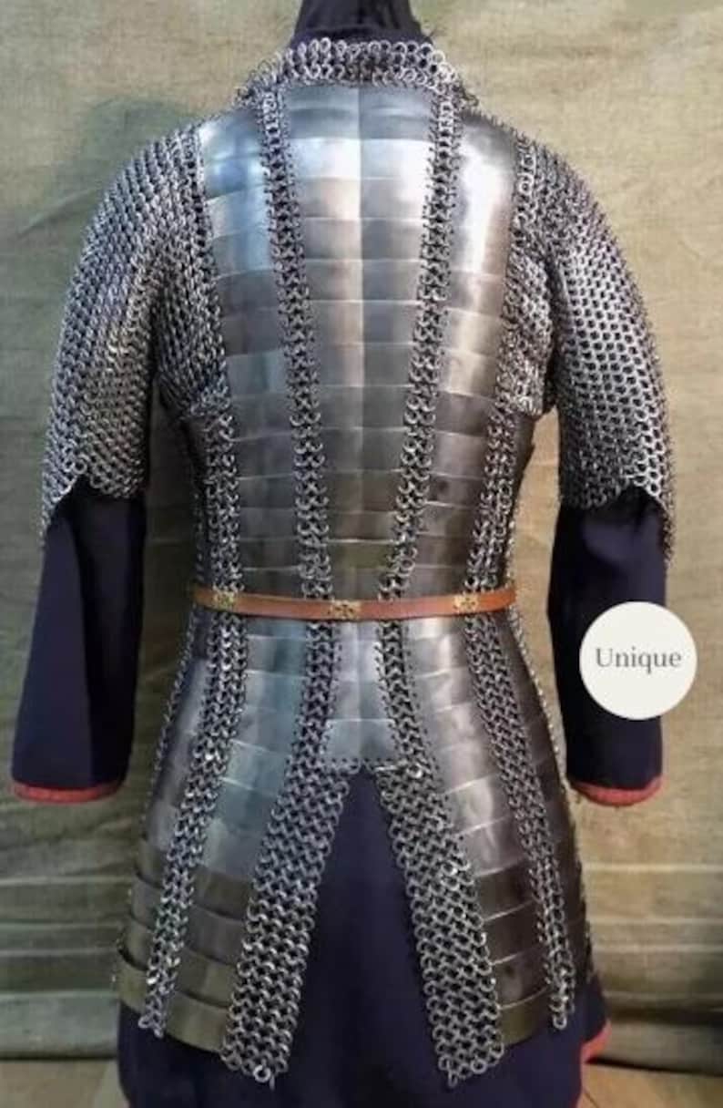 Medieval Full Body Plate Armour Chainmail Armor Lamellar Armor - Etsy