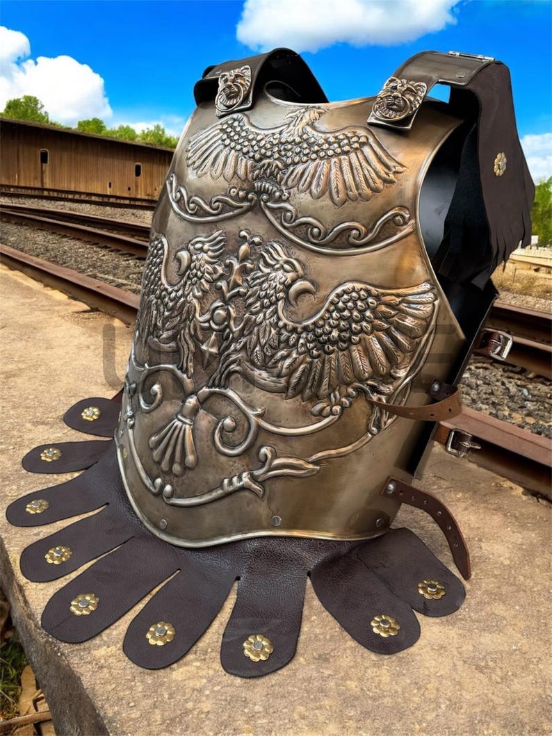 Medieval Roman Style Muscle Cuirass | Handcrafted Steel Breastplate ...