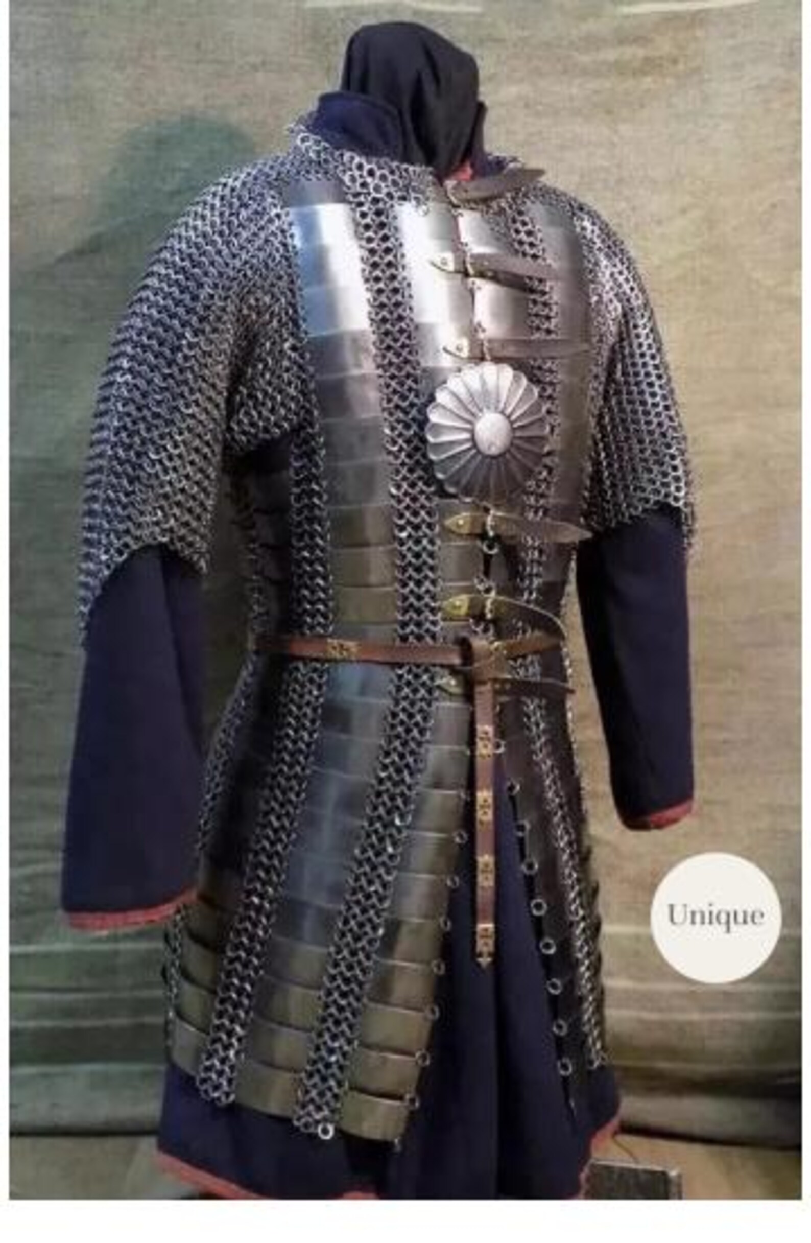 Medieval Full Body Plate Armour Chainmail Armor Lamellar Armor - Etsy