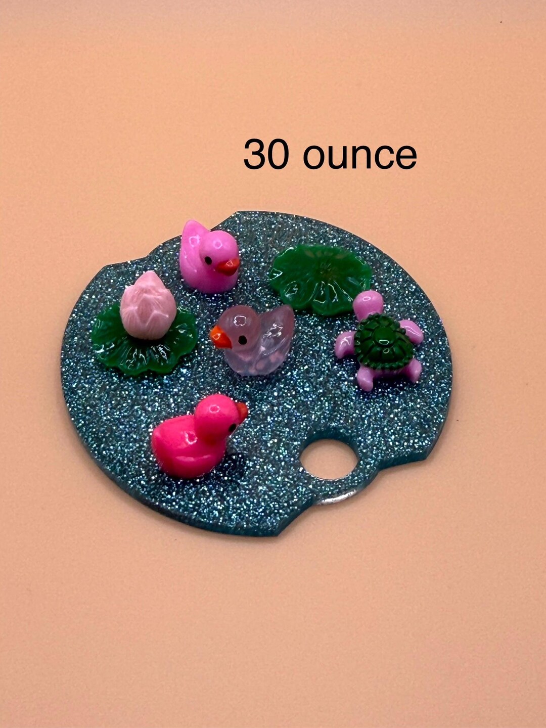 Pink Ducks and Turtle Stanley Topper - Etsy