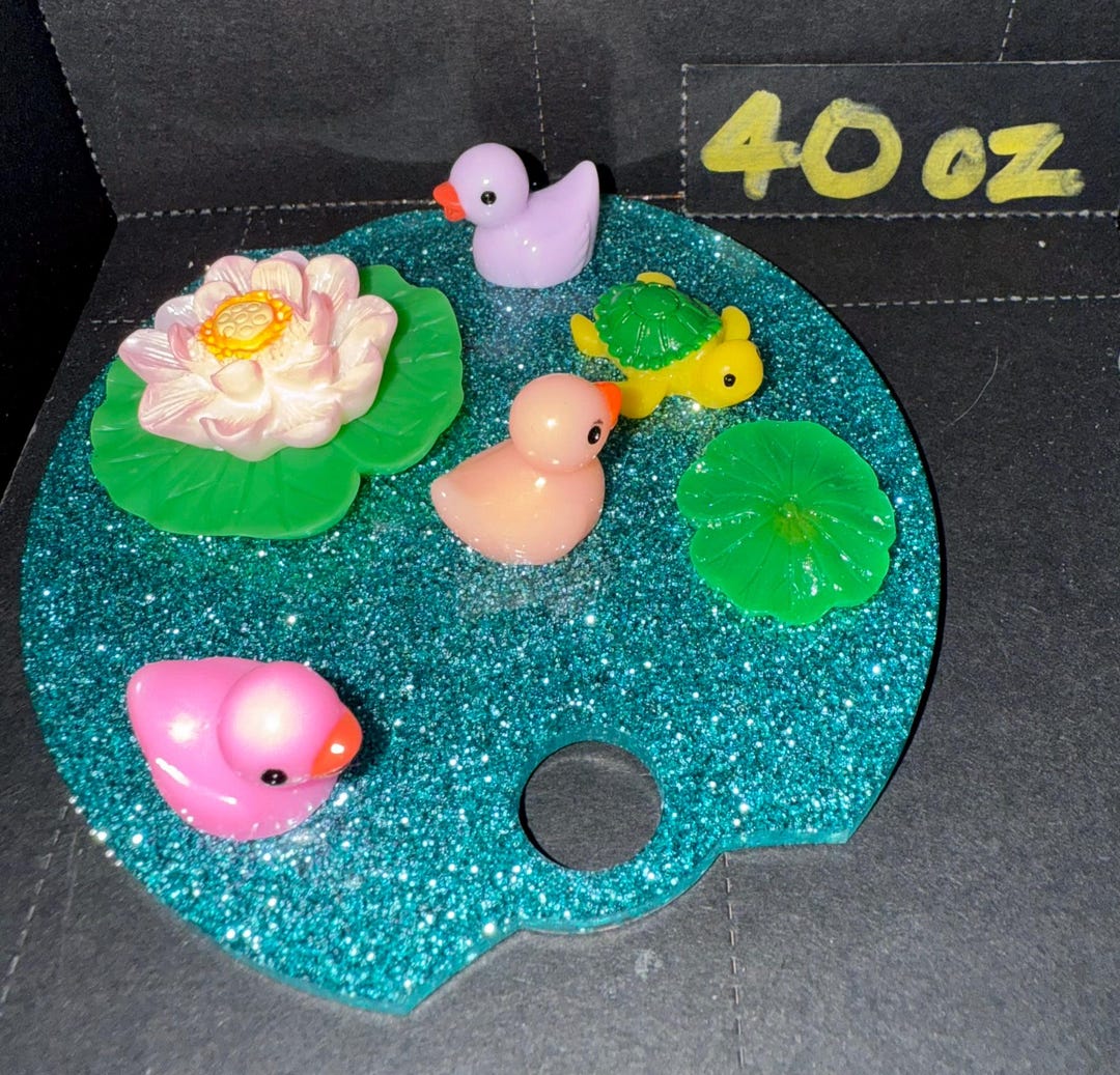 Ducks and Turtle Stanley Topper - Etsy