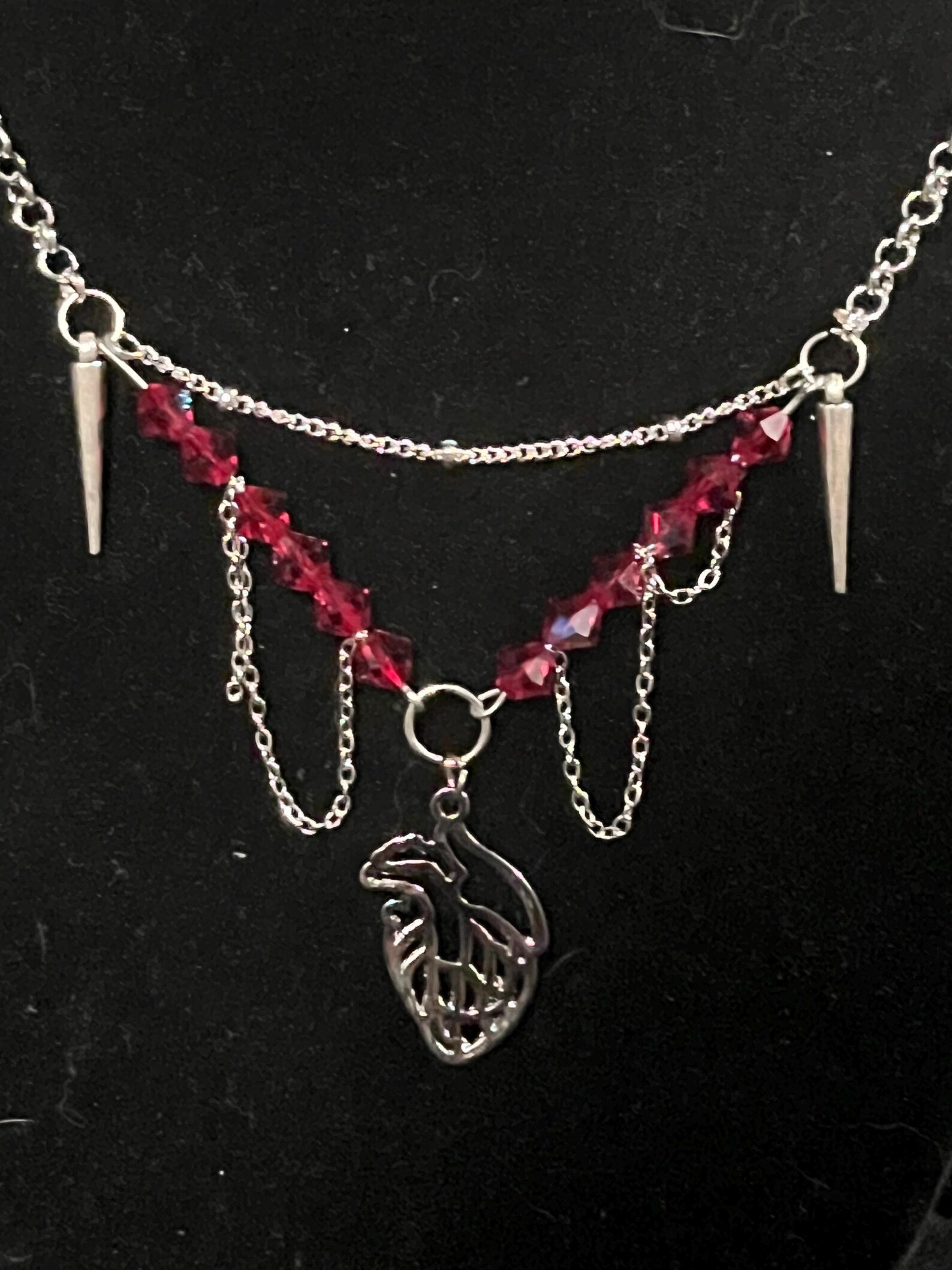 Hannibal Inspired Anatomical Heart Bleeding Necklace - Etsy