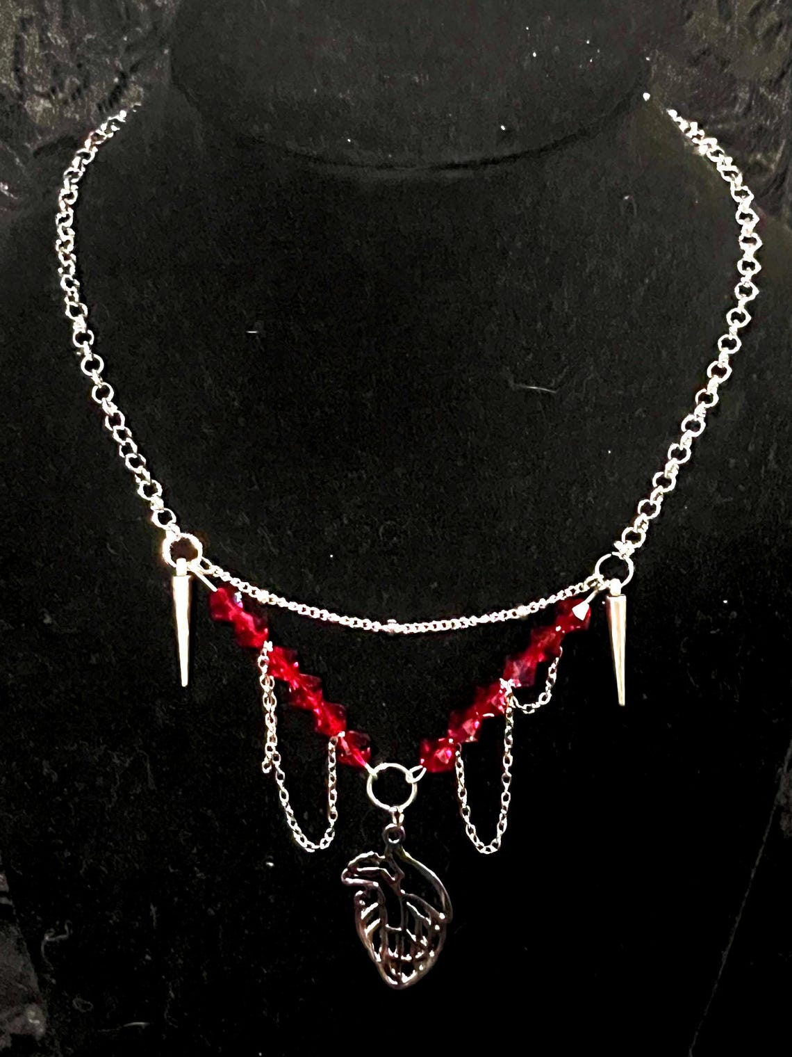 Hannibal Inspired Anatomical Heart Bleeding Necklace - Etsy