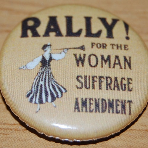 Suffragette deeds Not Words Button Badge 25mm / 1 | Etsy