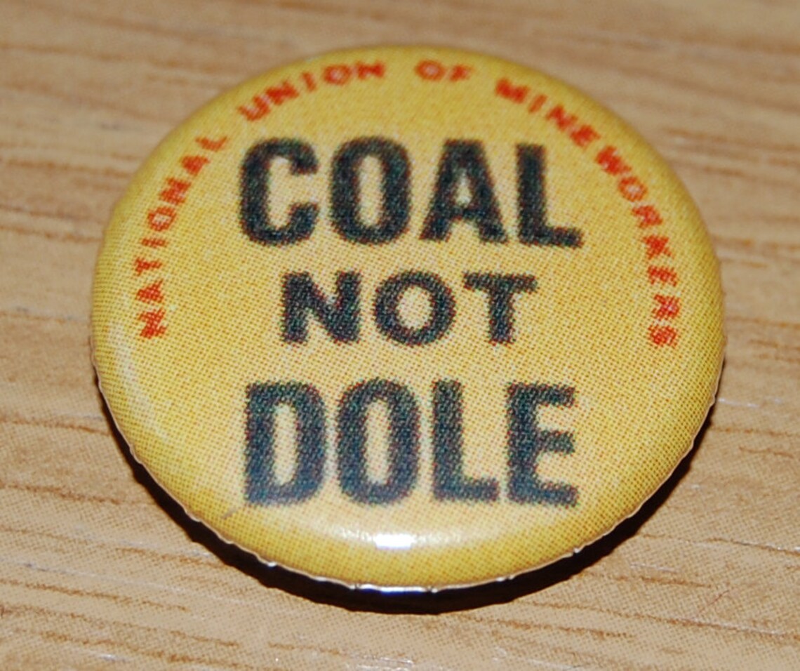 Coal Not Dole Button Badge Set 25mm / 1 Inch Replica - Etsy UK
