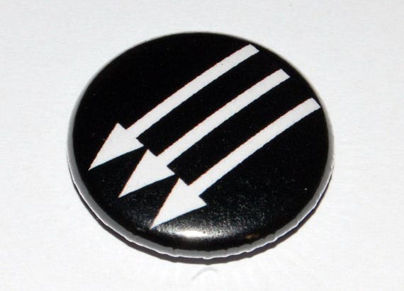 Anti-Fascist Arrows Button Badge 25mm / 1 inch Politics | Etsy