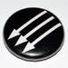 Anti-fascist Arrows Button Badge 25mm / 1 Inch Politics | Etsy