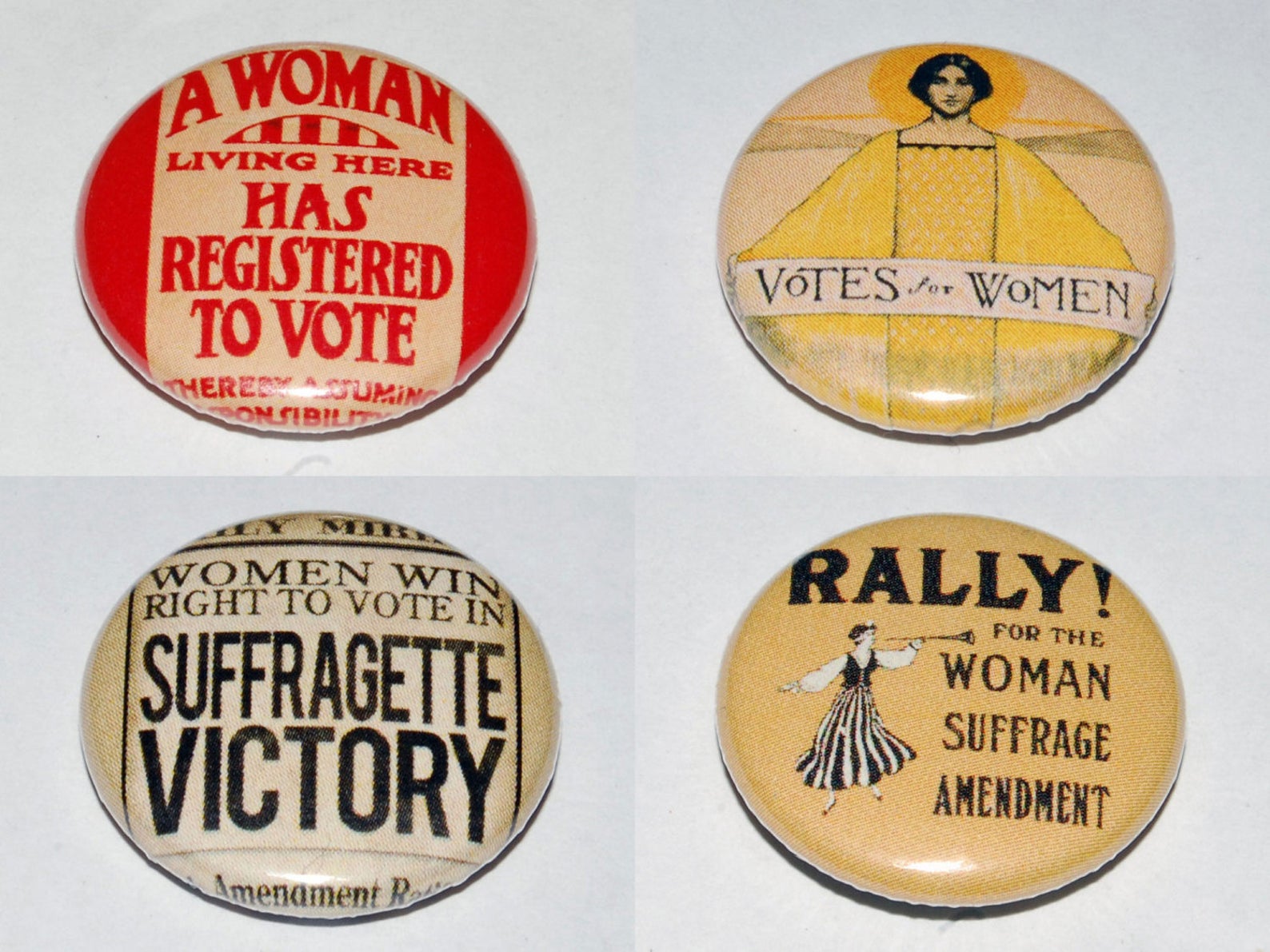 Suffragette Images Button Badge Set 25mm / 1 Inch Feminist - Etsy