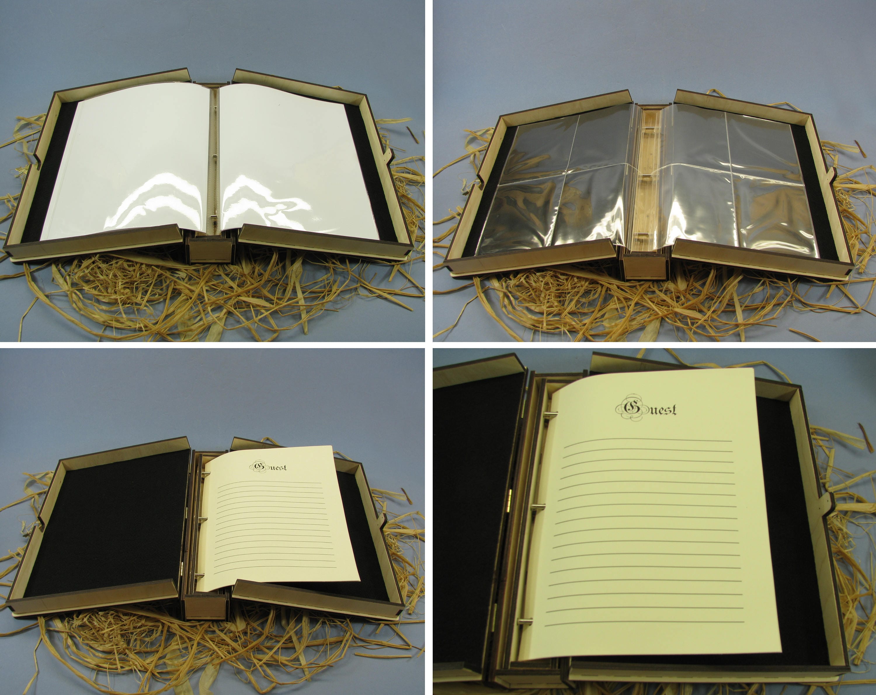 Photo Album or Guest Book Register 8.5X11 | Etsy