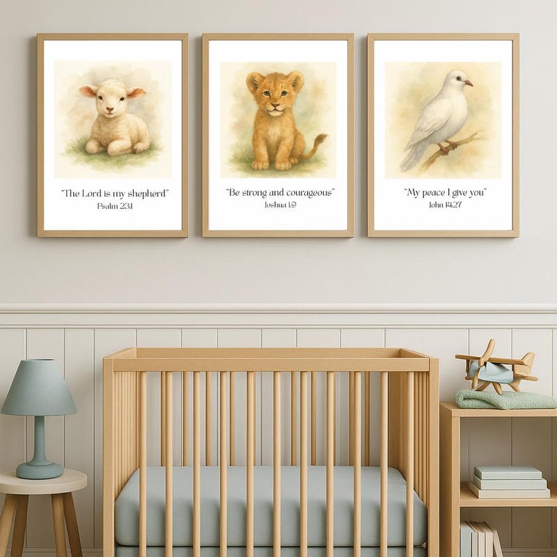 Lion Lamb Nursery - Etsy