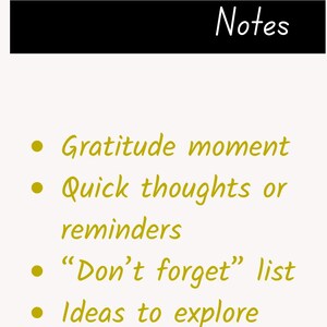 Minimalist Daily Planner PDF | To-do List, Goals and Notes | Printable ...
