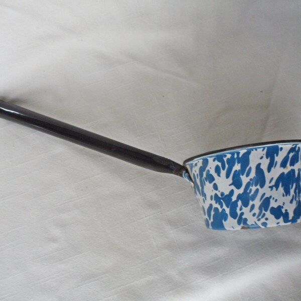 Vintage Enamel Ladle - Etsy
