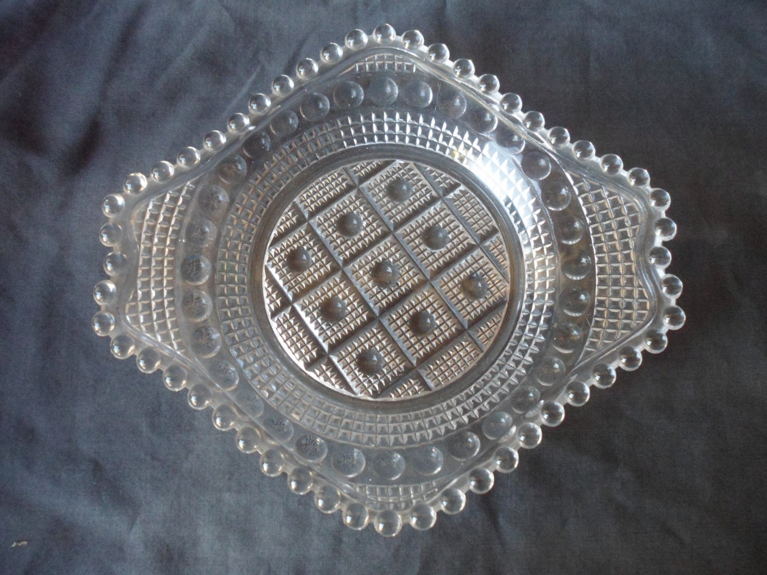 RARE Vintage EAPG Imperial 8.5 Tray Plate Serving Dish - Etsy