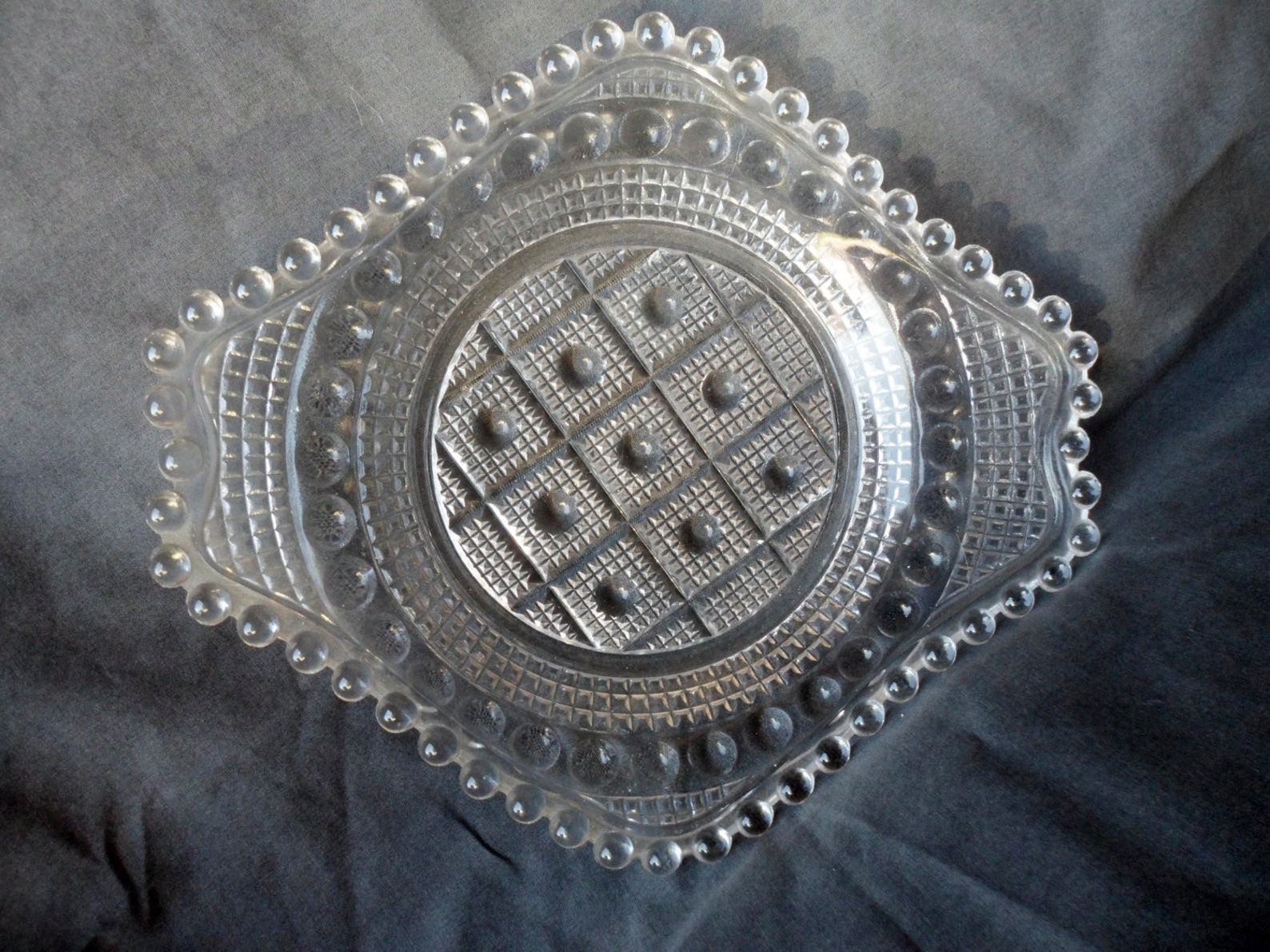 RARE Vintage EAPG Imperial 8.5 Tray Plate Serving Dish - Etsy