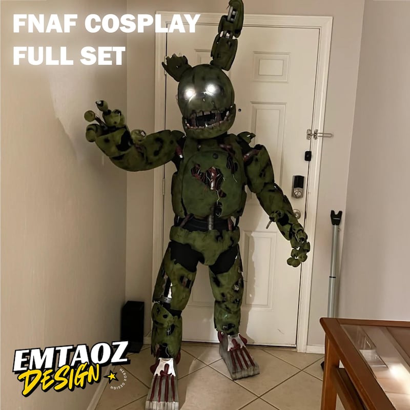 Springtrap Cosplay - Etsy