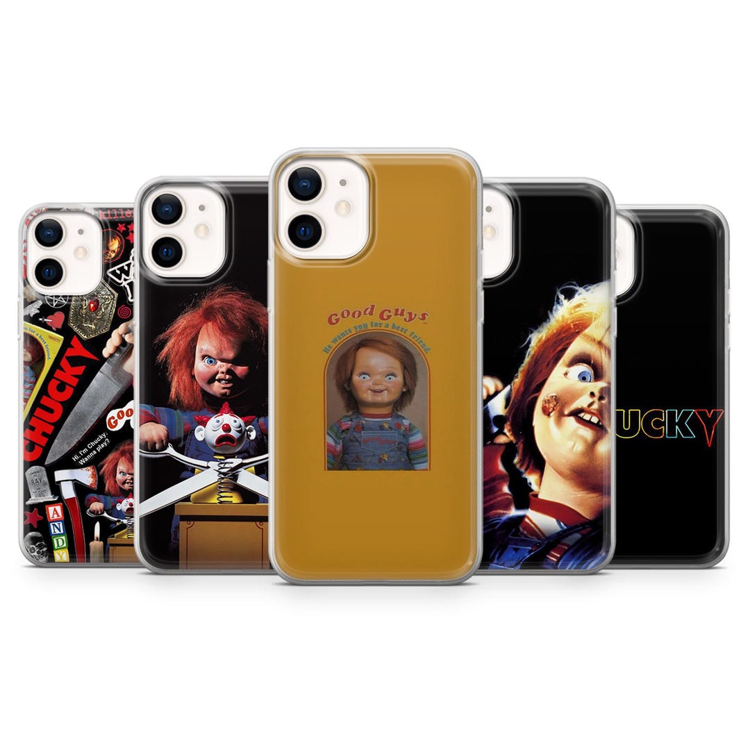 Chucky Phone Case Childs Play Cover for iPhone 16, 16pro, 15, 14, 13 ...