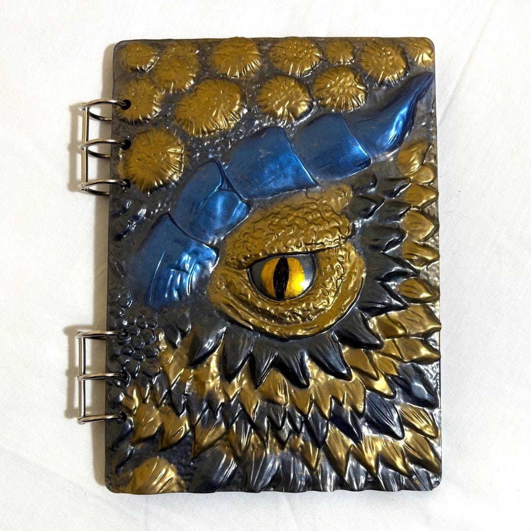 Unique 3D Dragon Eye Notebook (fantasy, Magic, Sorcery, Adventure ...