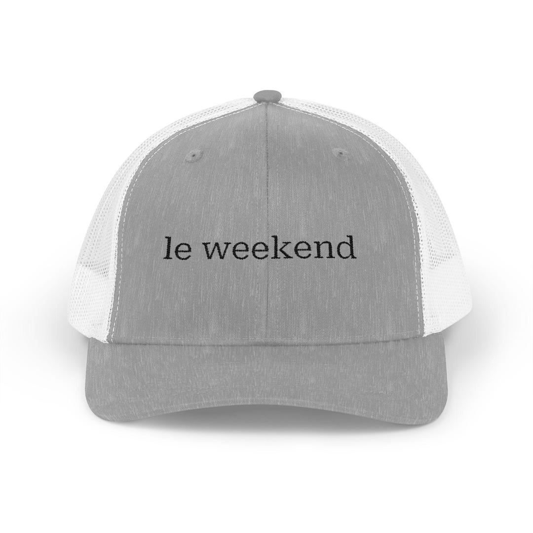 Women's 'le Weekend' Trucker Hat - Snapback Summer Headwear - Etsy