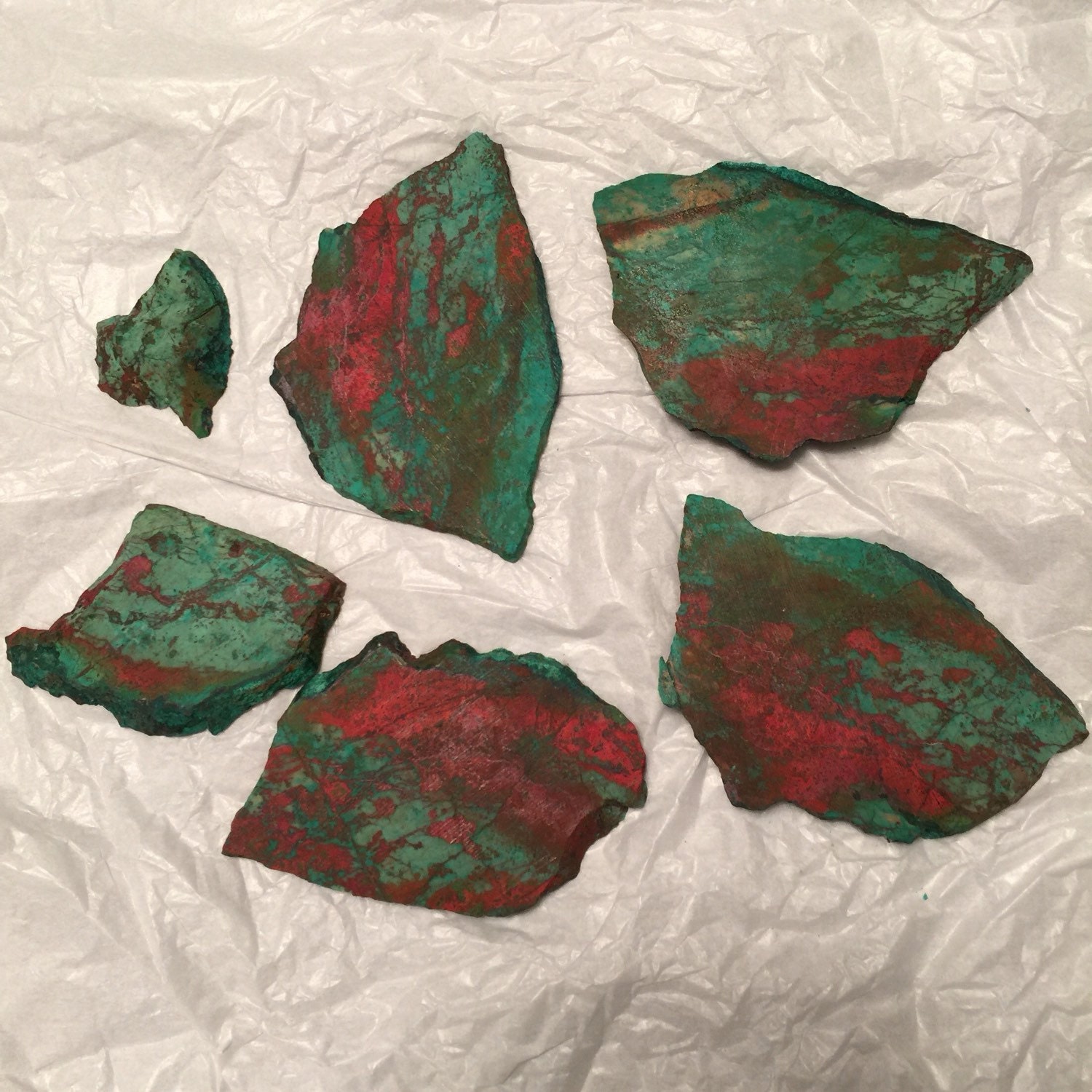 Sonoran Sunrise Ring Natural Chrysocolla Cuprite Mineral - Etsy