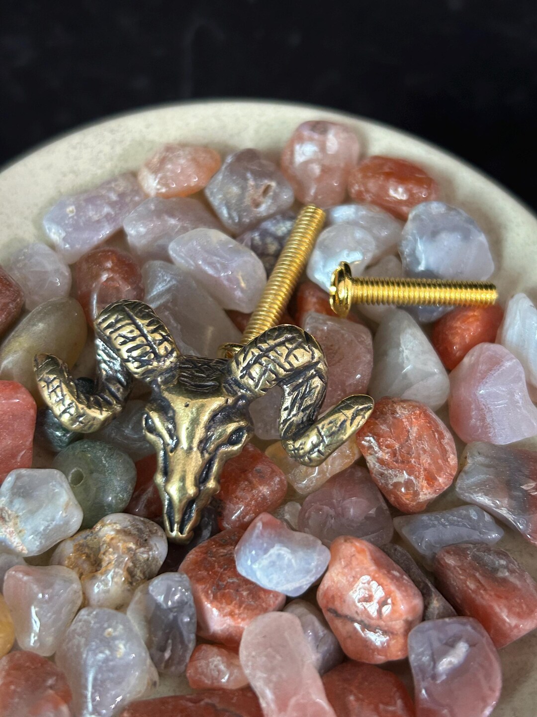Get 1 Sheep Drawer Knobs, Insect Decor Handles, Metal Desk Cabinet ...
