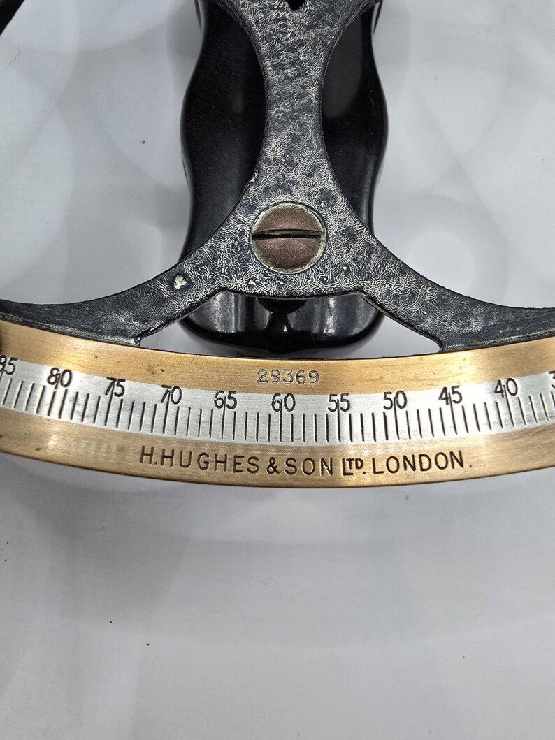 Original HUSUN Sextant | H. Hughes & Son London | Serial No. 29369 ...