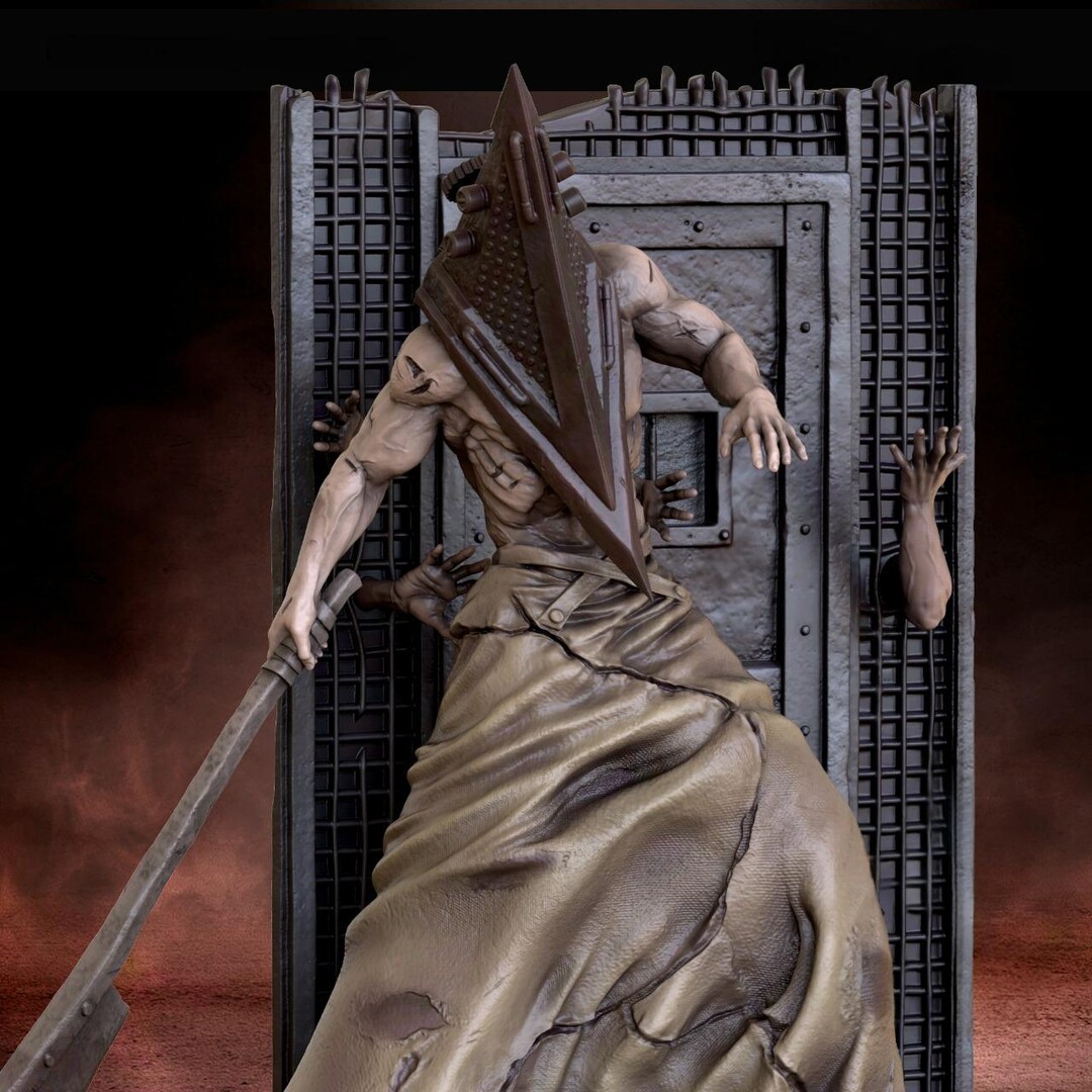 Pyramid STL Model for 3D Resin Printing – High Quality Diorama Figure ...