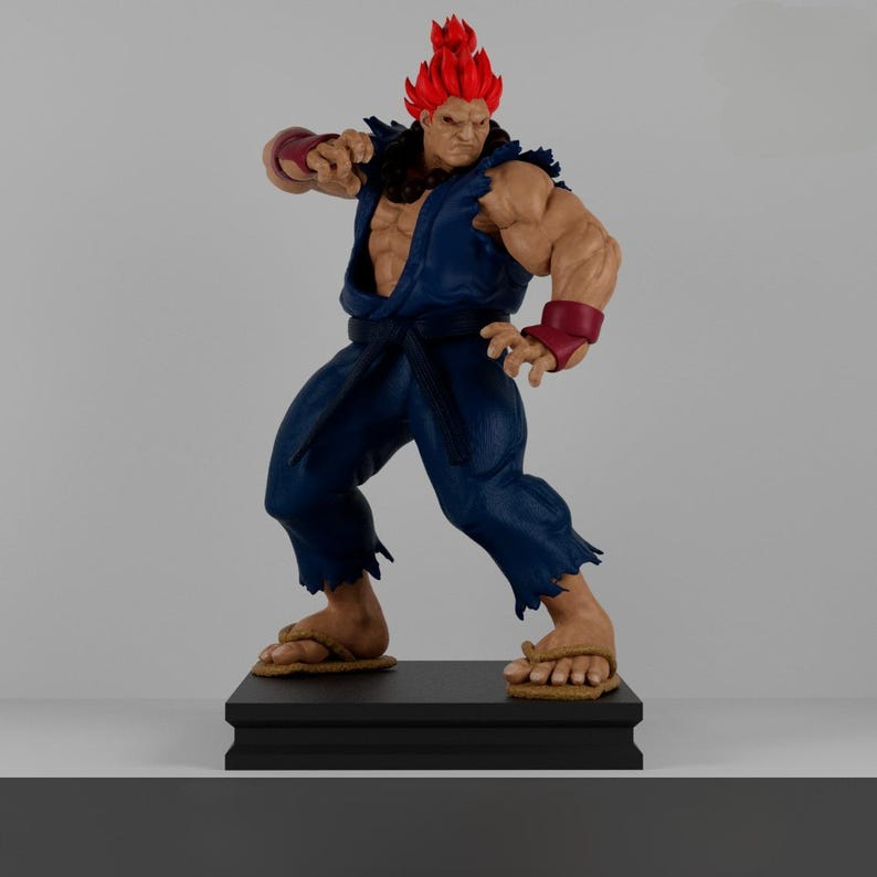 Street Fighter Kuma STL Model for 3D Printing - High Quality Printable ...