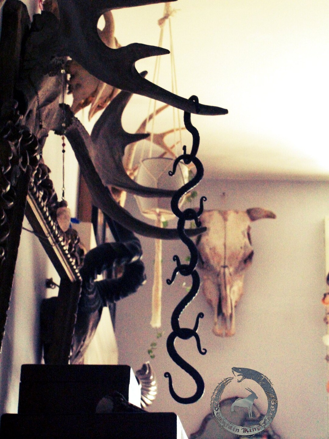 Small Hand Forged S Hook Medieval Farm Kitchen - Etsy