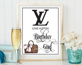 Louis vuitton banner | Etsy