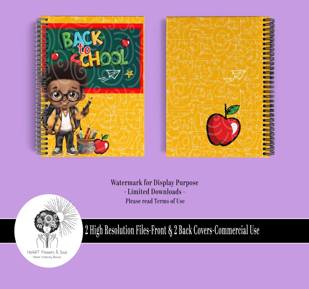 Kids Journals, School Notebook, Kids Notebook Cover, Back to School ...