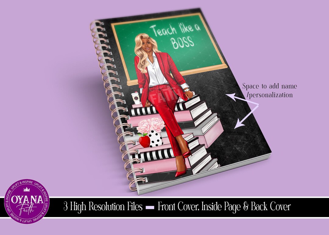 Teacher Planner Cover, Teacher Planner, Planner Dashboard, Dashboard ...