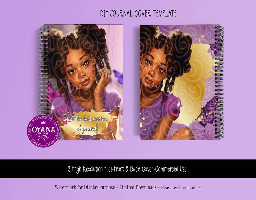 Journal Cover Template, Planner Cover, Notebook Cover, Journal Cover ...