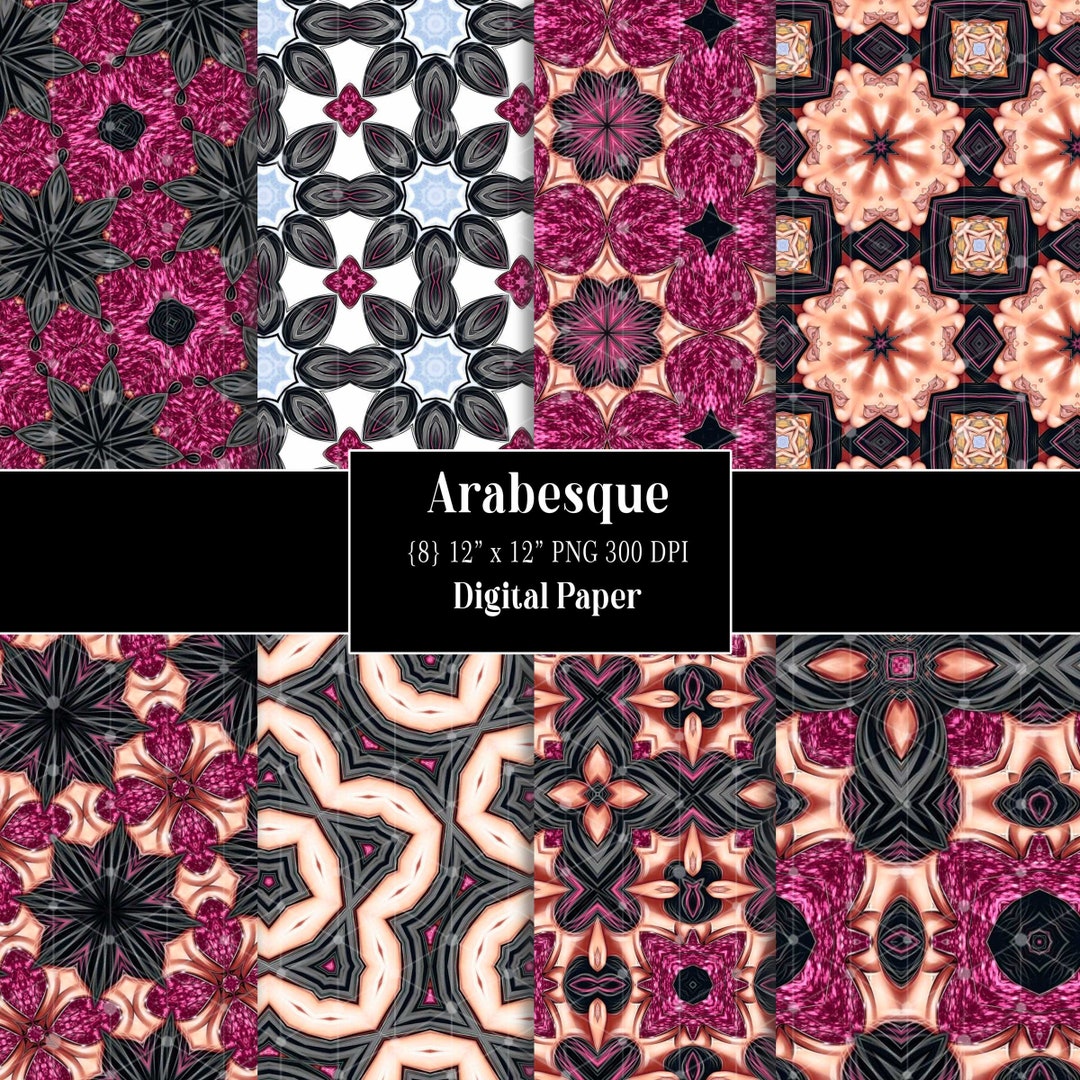 Digital Paper, Fashion Digital, Digital Scrapbook Paper, Fashion ...