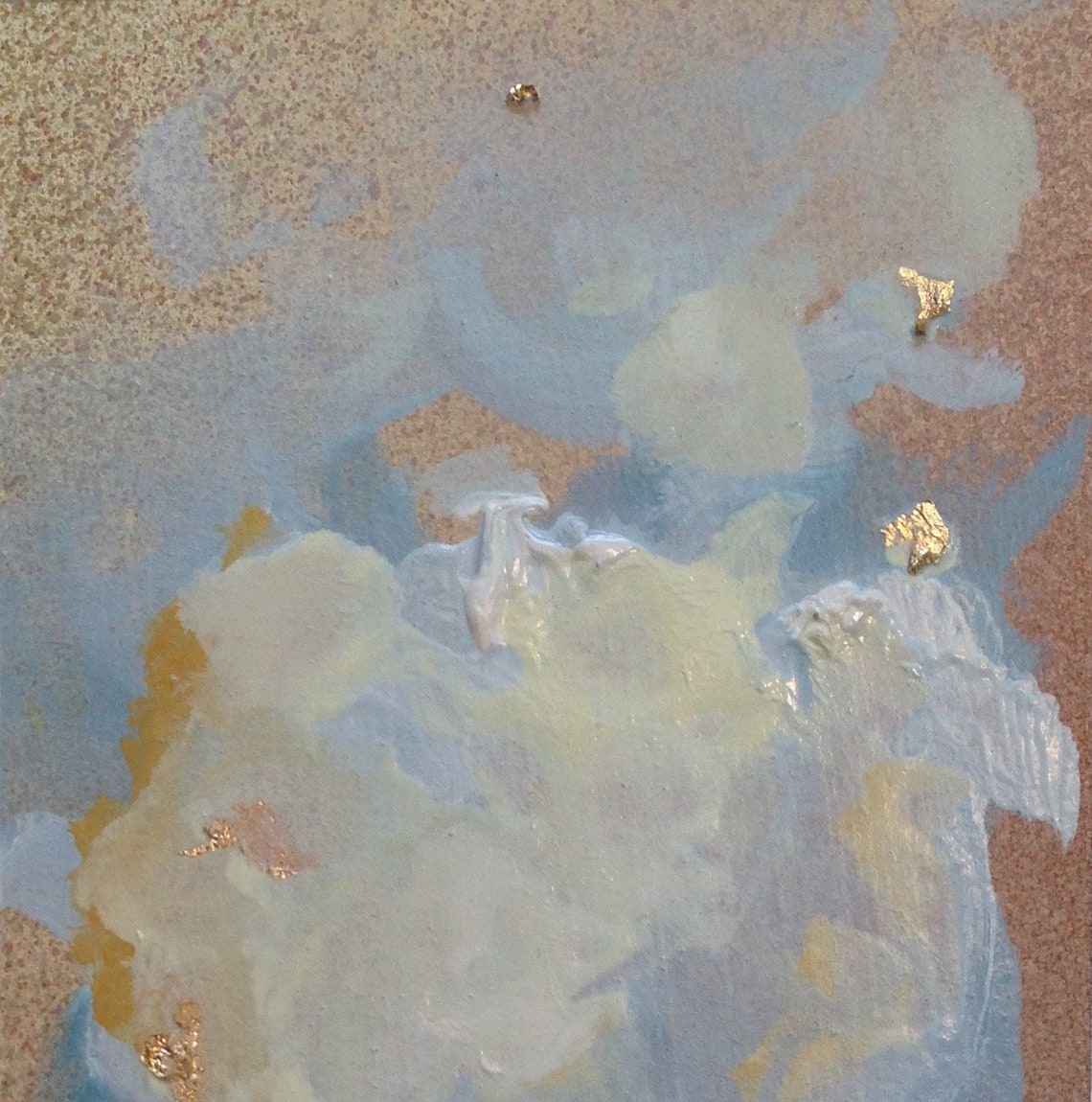 Miniature Abstract Painting Original, Abstract Oil on Paper, Oil Hand ...