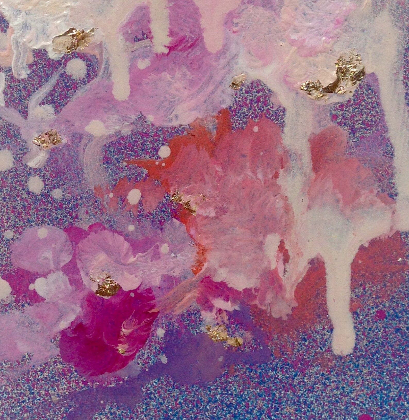 Miniature Abstract Painting Original, Abstract Oil on Paper, Oil Hand ...
