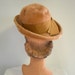 1950s Del Bene Ruched Velvet Hat - Etsy