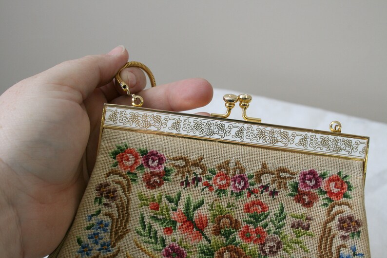 1940s Petit Point Purse - Etsy
