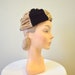 1950s Del Bene Ruched Velvet Hat - Etsy