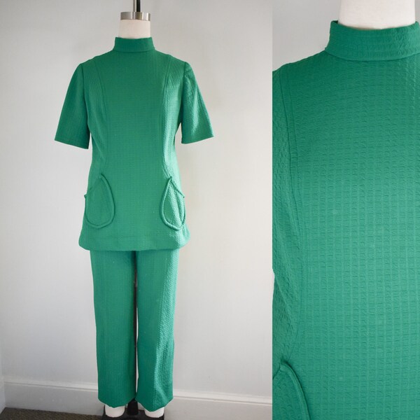 70s Tunic Pants Set - Etsy